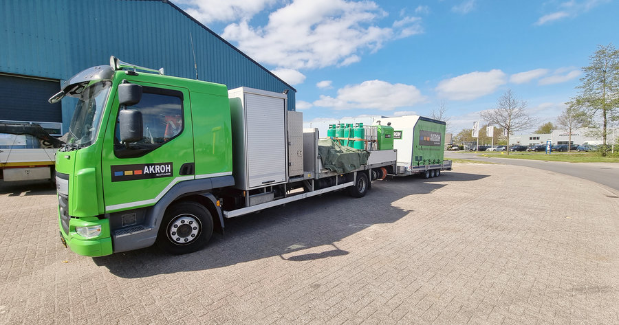 Gietasfalt / kleine reparaties asfalt | Akroh Slijtlagen